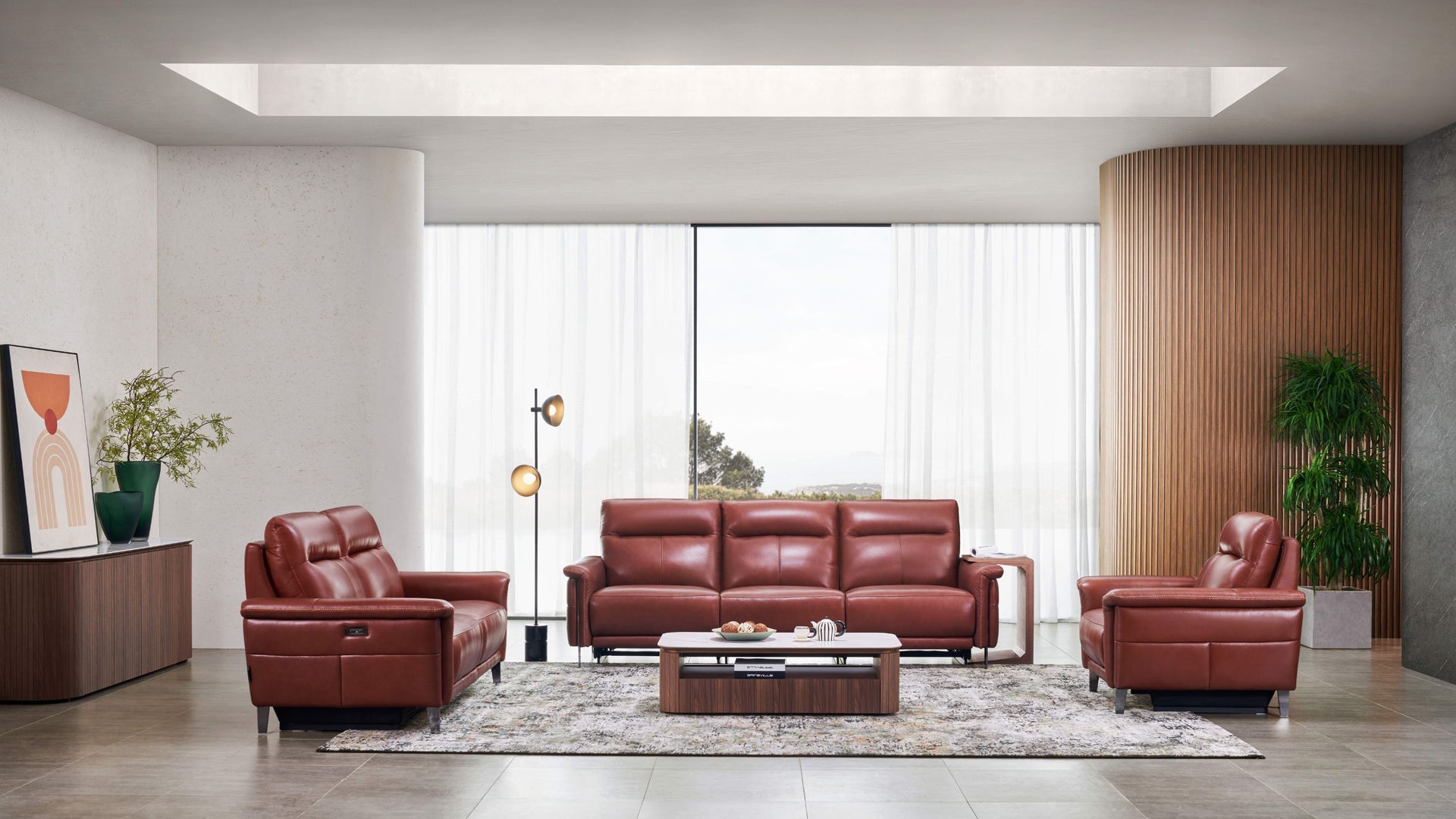 Horizon 2 Seat Electric Recliner Sofa | Gainsville Furniture