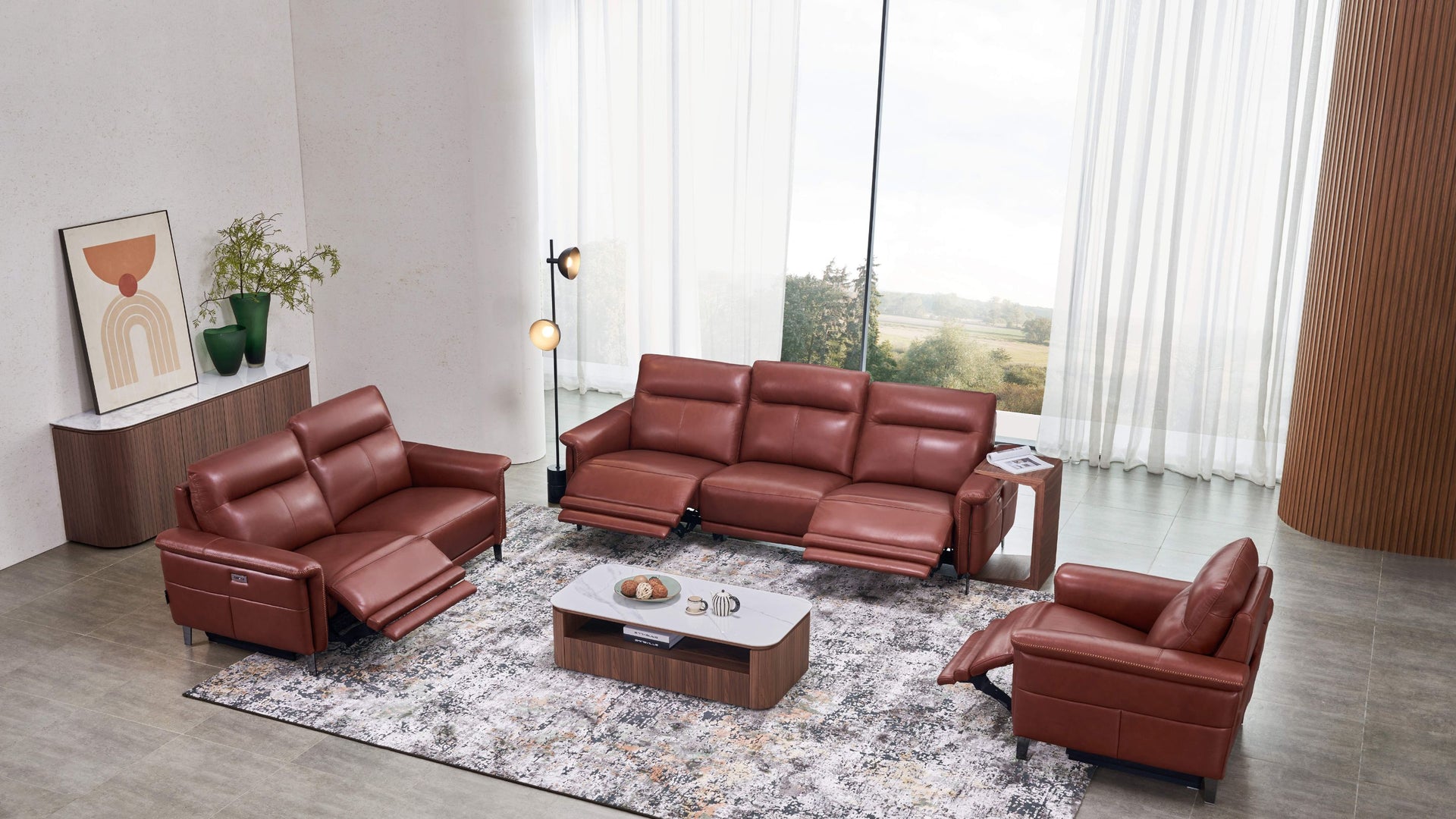 Horizon 2 Seat Electric Recliner Sofa | Gainsville Furniture