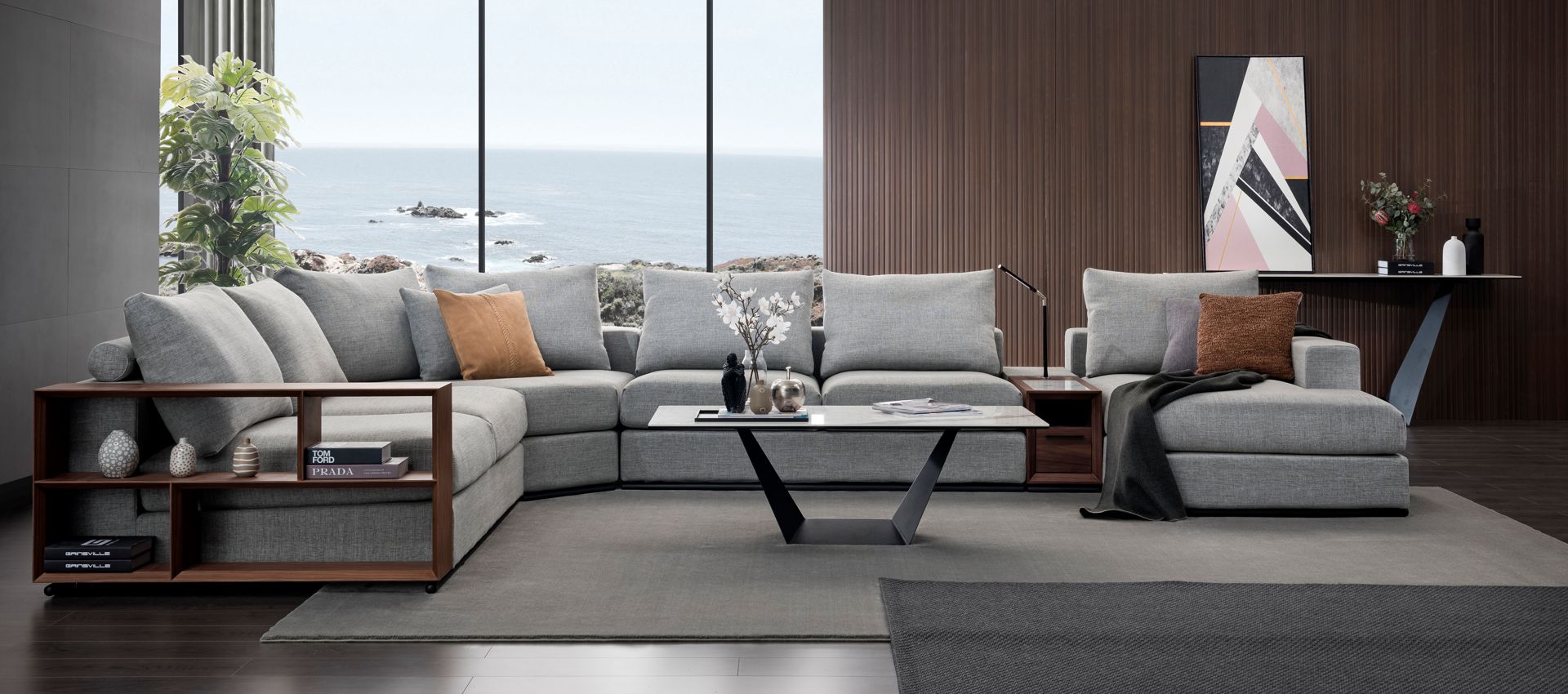 Miami Fabric Modular Sofa | Gainsville