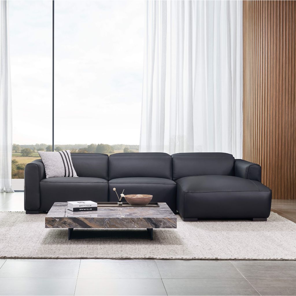 Pollock Slim Chaise Sofa | Gainsville Furniture