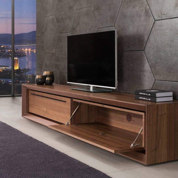 Walnut Tv Unit Collection | Gainsville